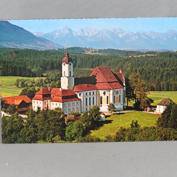 Huber Karte | Art | Vintage Postcard De Wies Church Of Pilgrimage ...